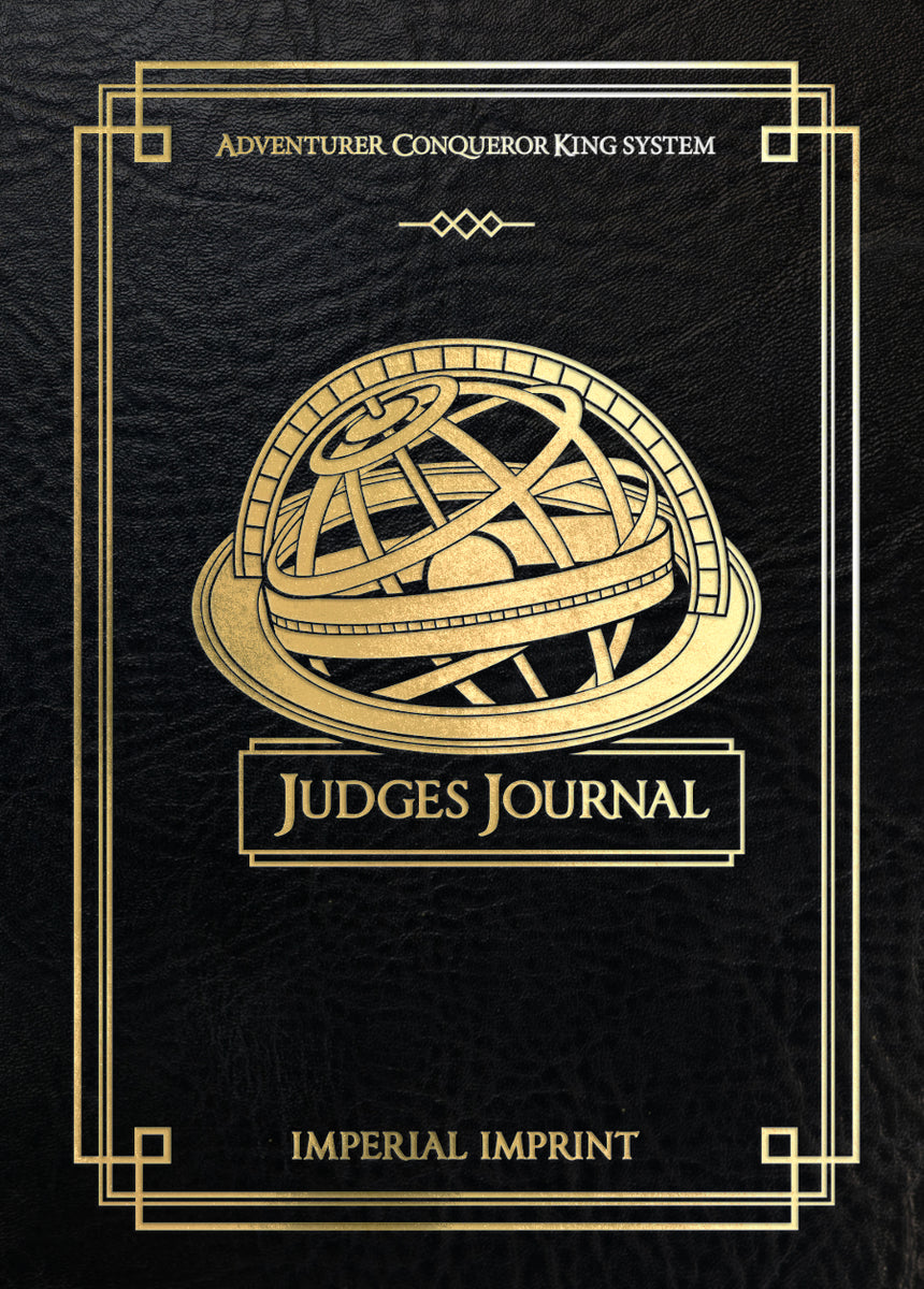 ACKS II Judges Journal (hardcover) – Autarch Emporium